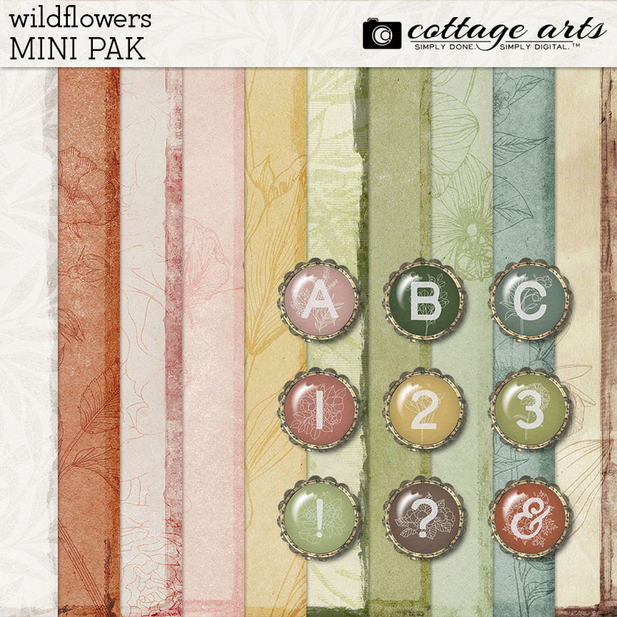 Wildflowers Mini Pak – Cottage Arts