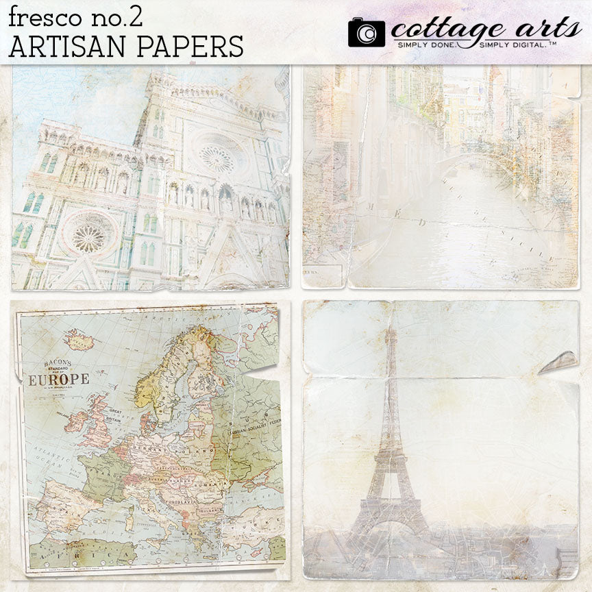 Fresco 2 Artisan Papers – Cottage Arts